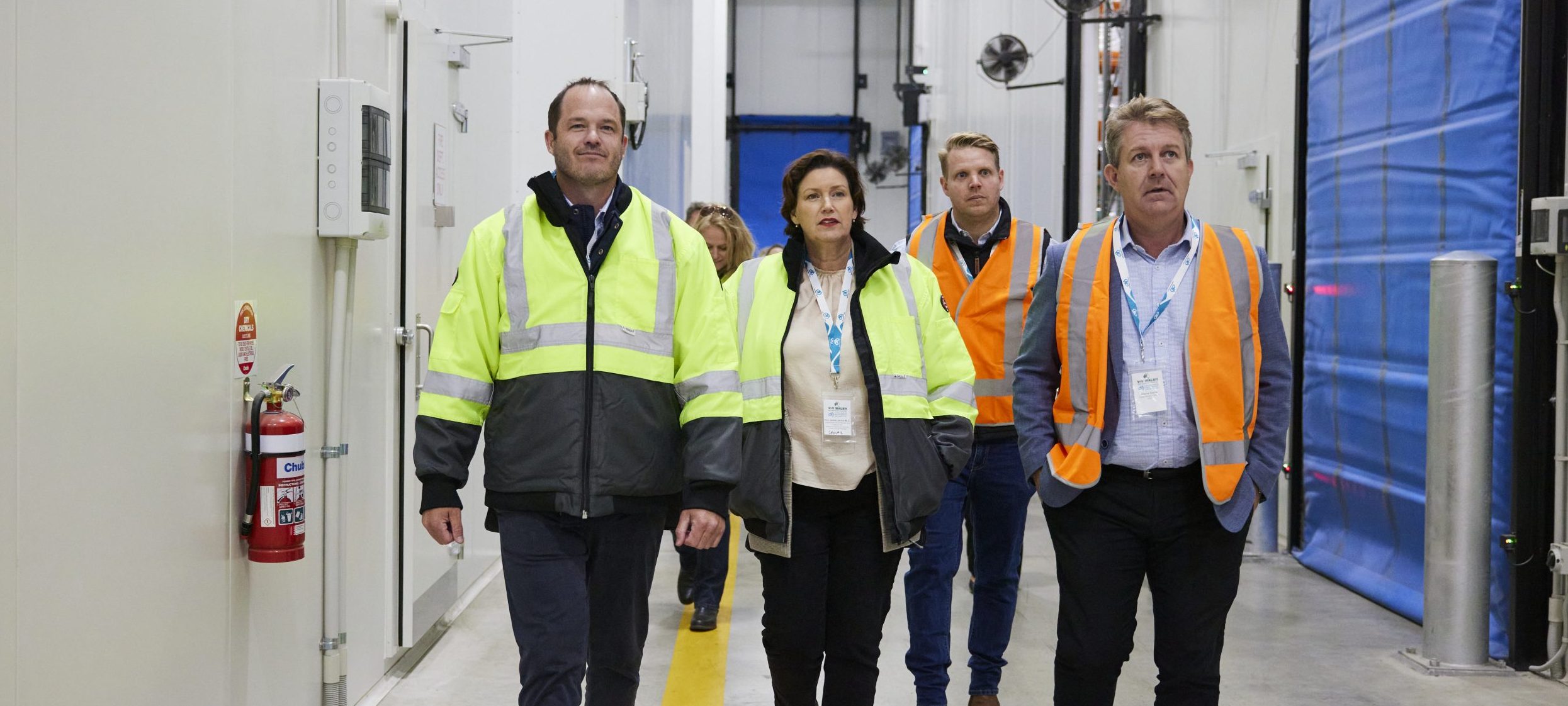 V&V Walsh Cold Storage Opening - Craig Mostyn Group